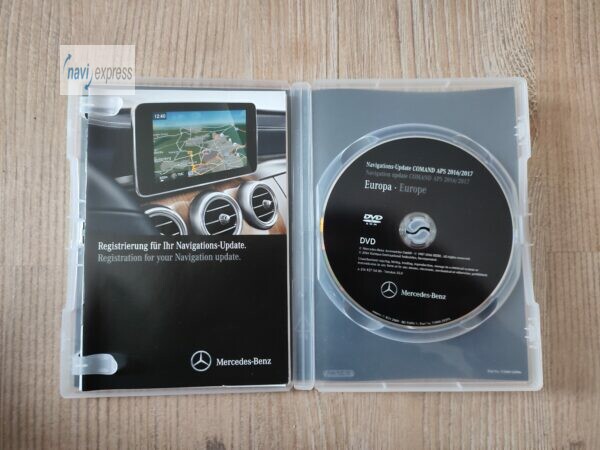 Navigations-Update Mercedes-Benz COMAND APS NTG3 Europa 2016/2017 CL ...